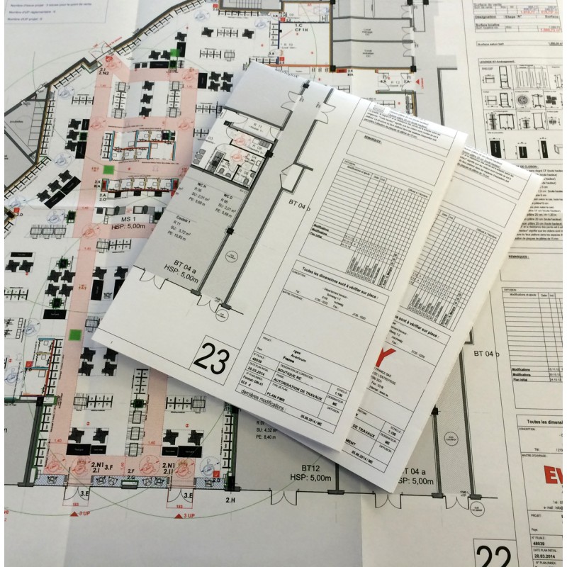 Plans A0+ Couleur - nh3